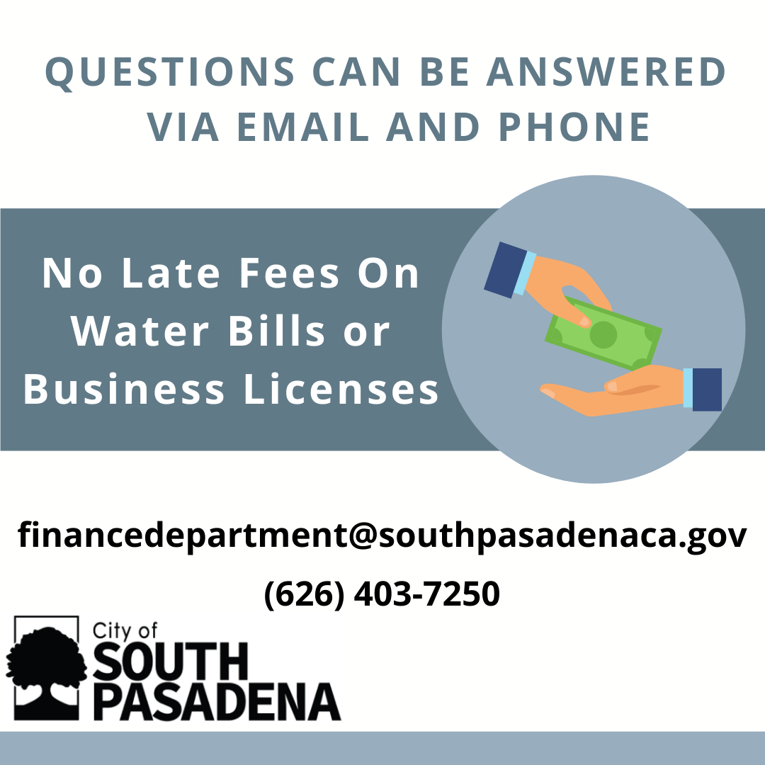 No Late Fees On Water Bills or Business Licenses | City Hall Scoop