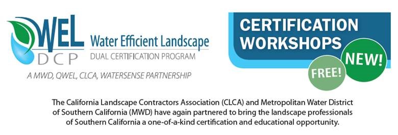 Water Efficient Landscape Dual Certification Program | City Hall Scoop
