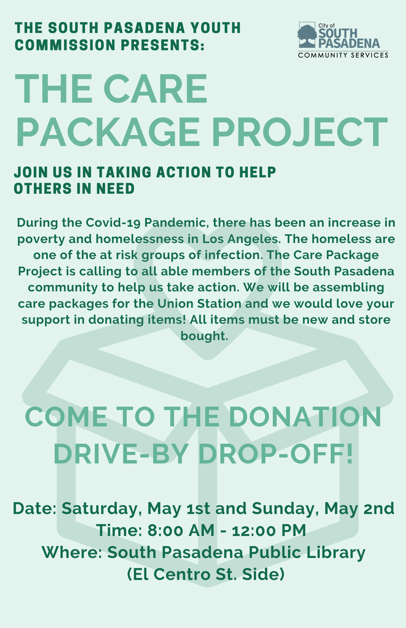 The Care Package Project | City Hall Scoop