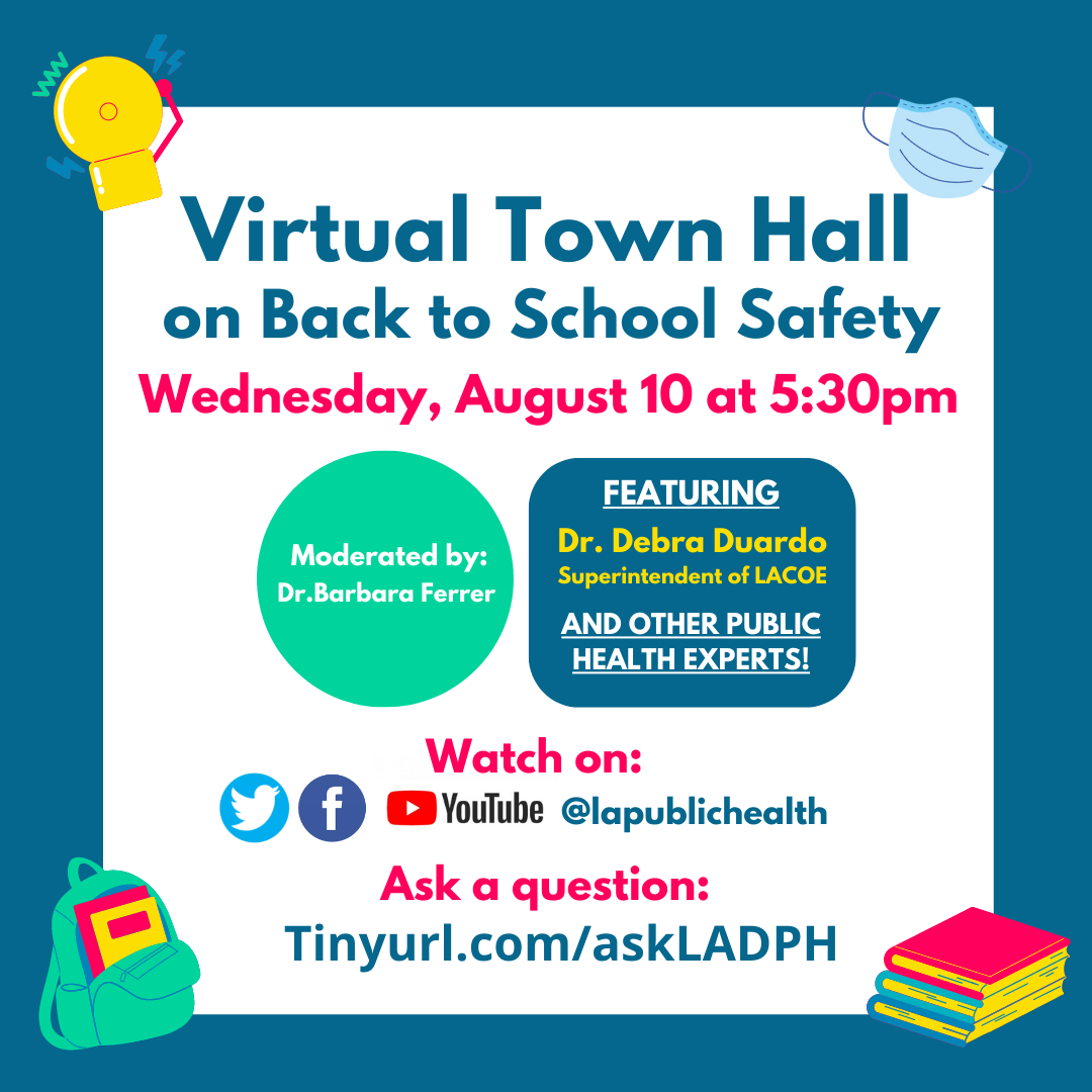 Virtual Town Hall on Back to School Safety | City Hall Scoop