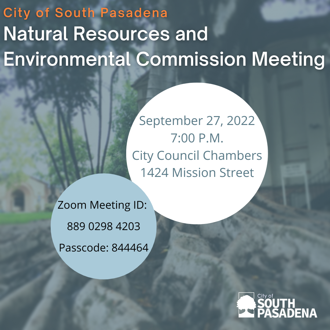Tonight – Natural Resources and Environmental Commission (NREC) Meeting ...