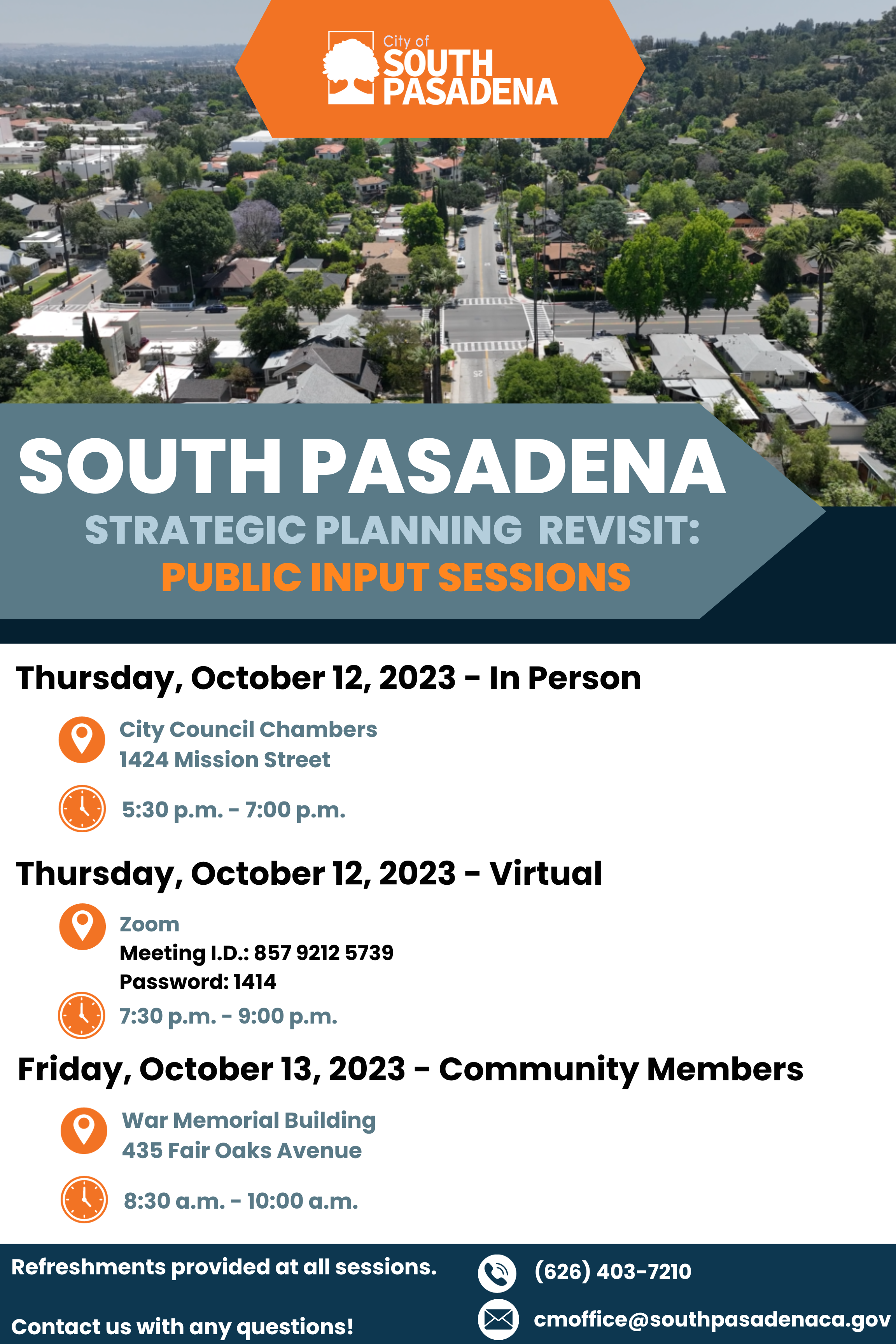 Friendly Reminder! Strategic Plan 2021-2026 Revisit: Input ...