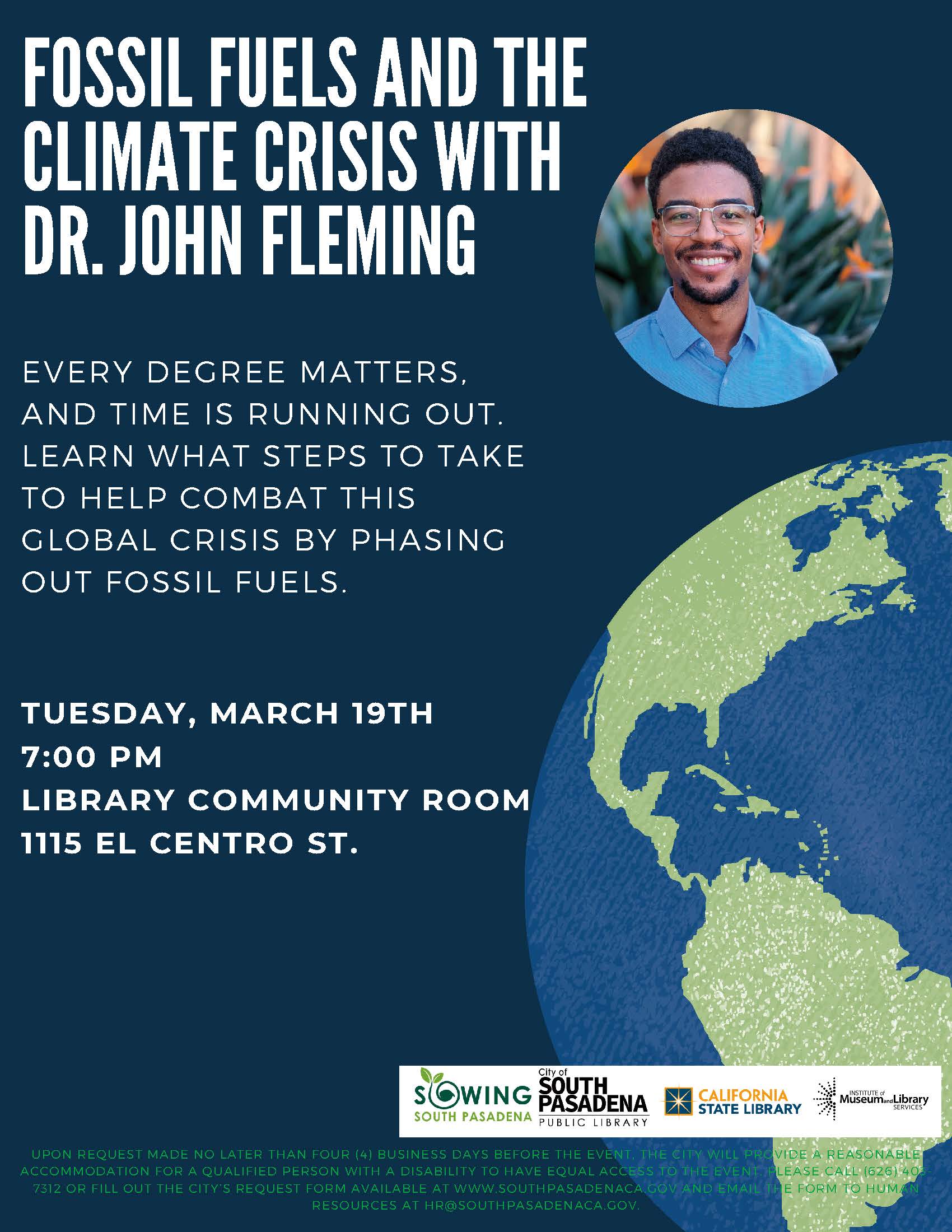 Fossil Fuels and the Climate Crisis with Dr. Fleming | City Hall Scoop