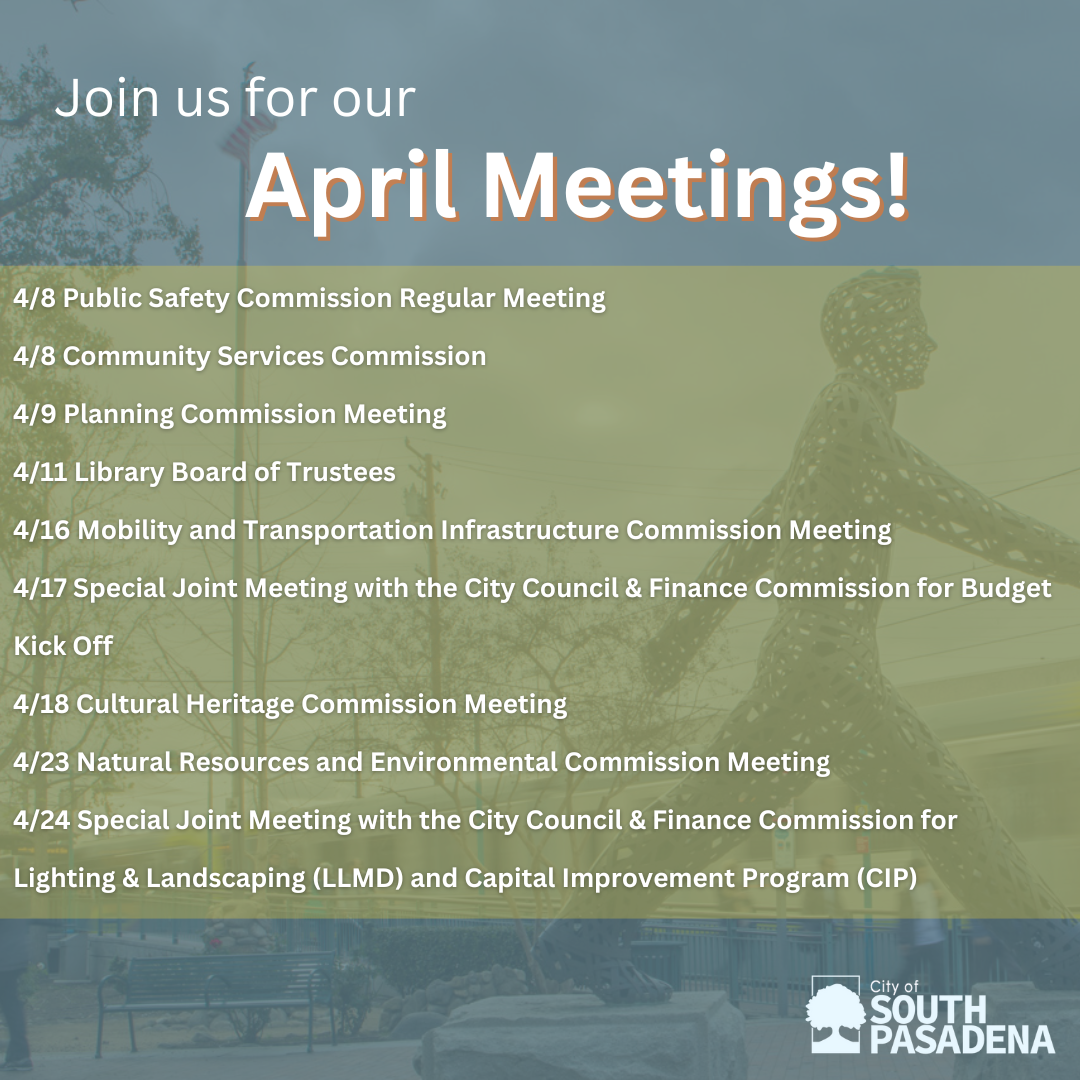 Monthly Public Meetings | City Hall Scoop