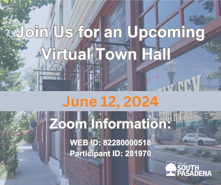 Join Us for an Upcoming Virtual Town Hall | City Hall Scoop