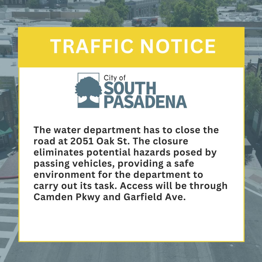 Traffic Notification | City Hall Scoop