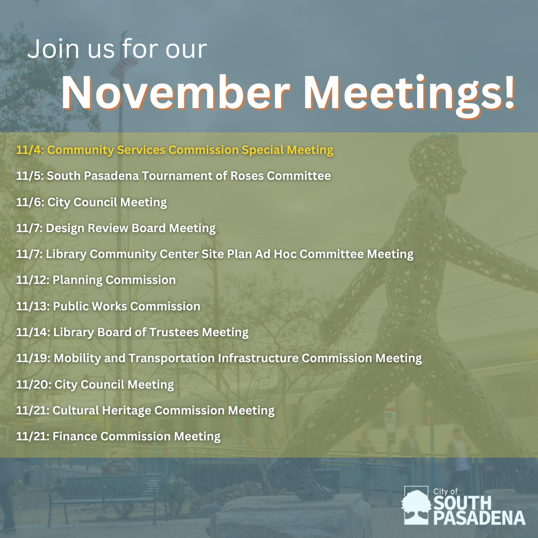 Monthly Public Meetings | City Hall Scoop