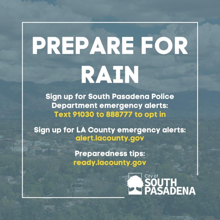 Prepare for Rain | City Hall Scoop
