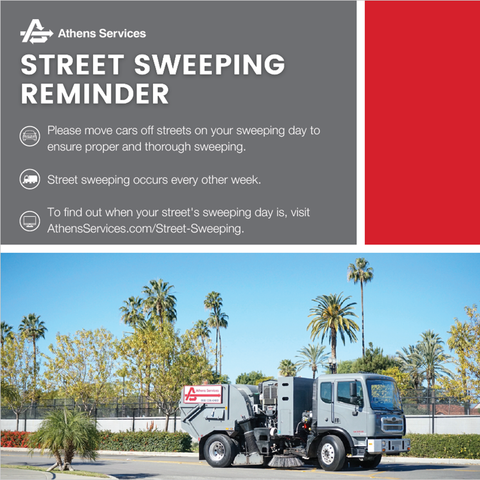 Street Sweeping Reminder | City Hall Scoop