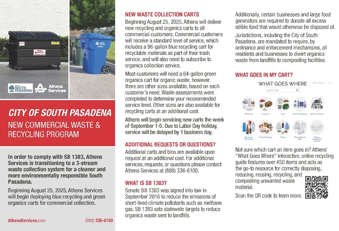 Coming Soon: New Recycling and Organics Containers for Athens Services ...